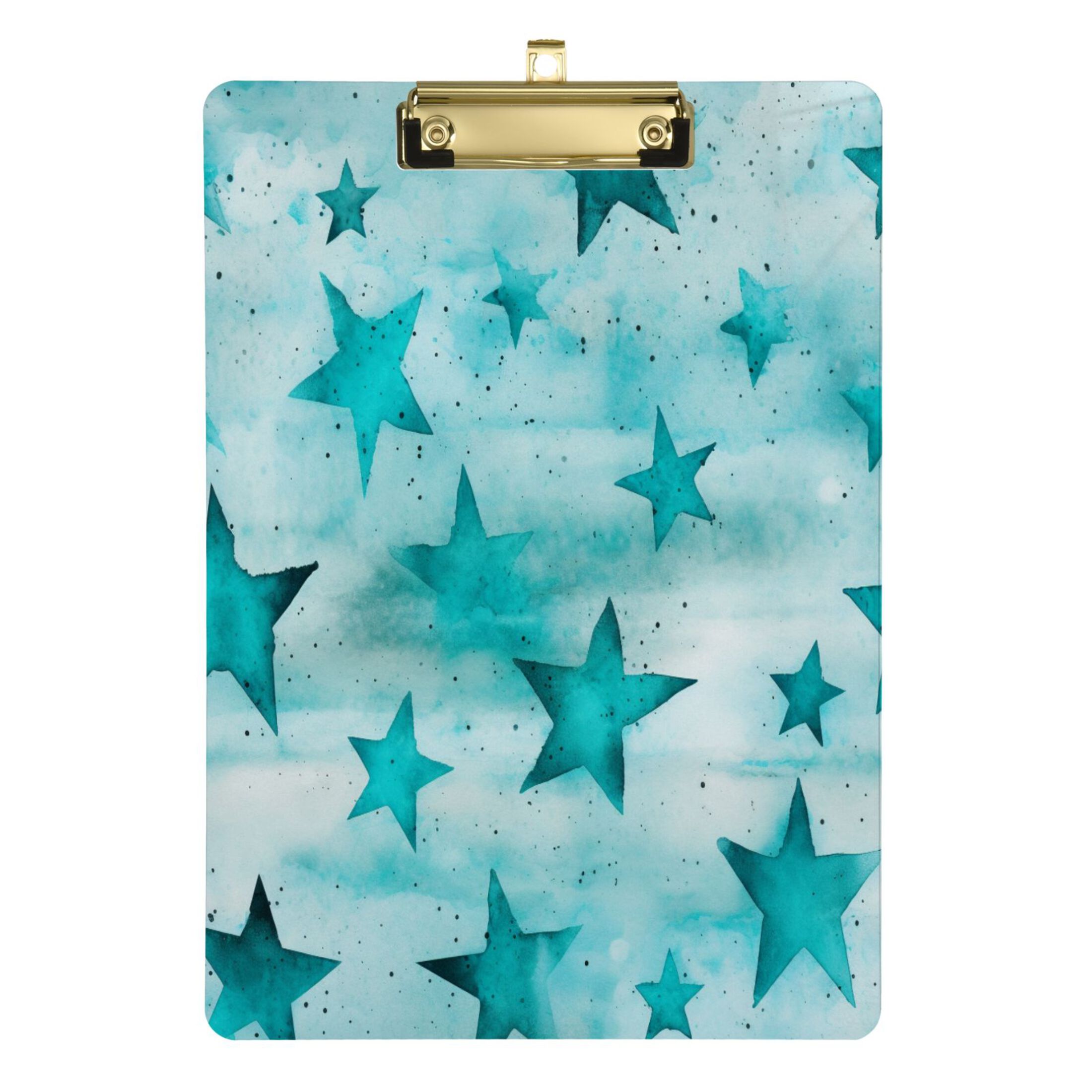 Acrylic Clipboards Stars Green A4 Standard Size Clipboard 12.5" X 9 ...