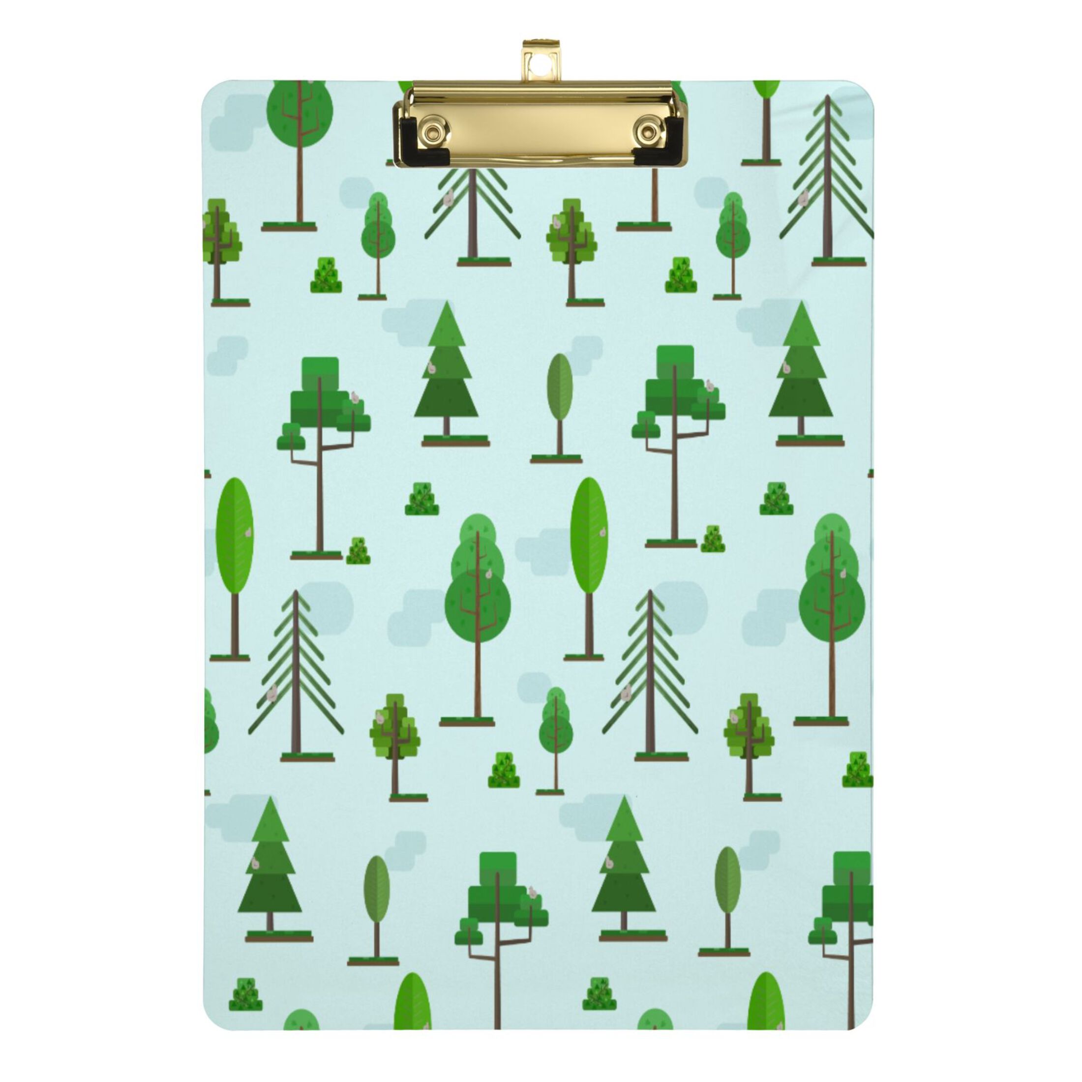 Acrylic Clipboards Trees Forest A4 Standard Size Clipboard 12.5" X 9 ...