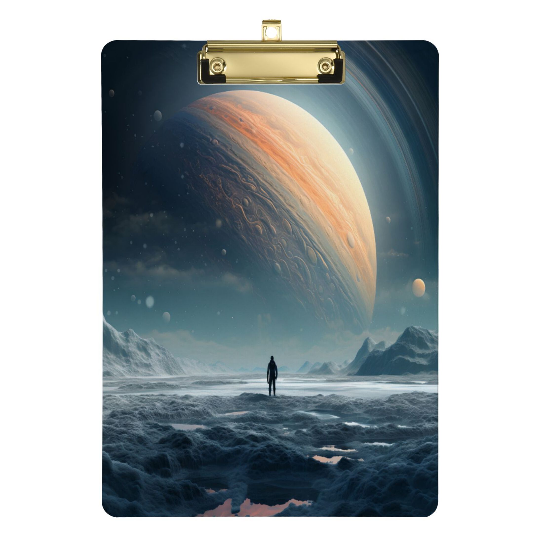 Acrylic Clipboards Universe A4 Standard Size Clipboard 12.5" X 9" Clip ...