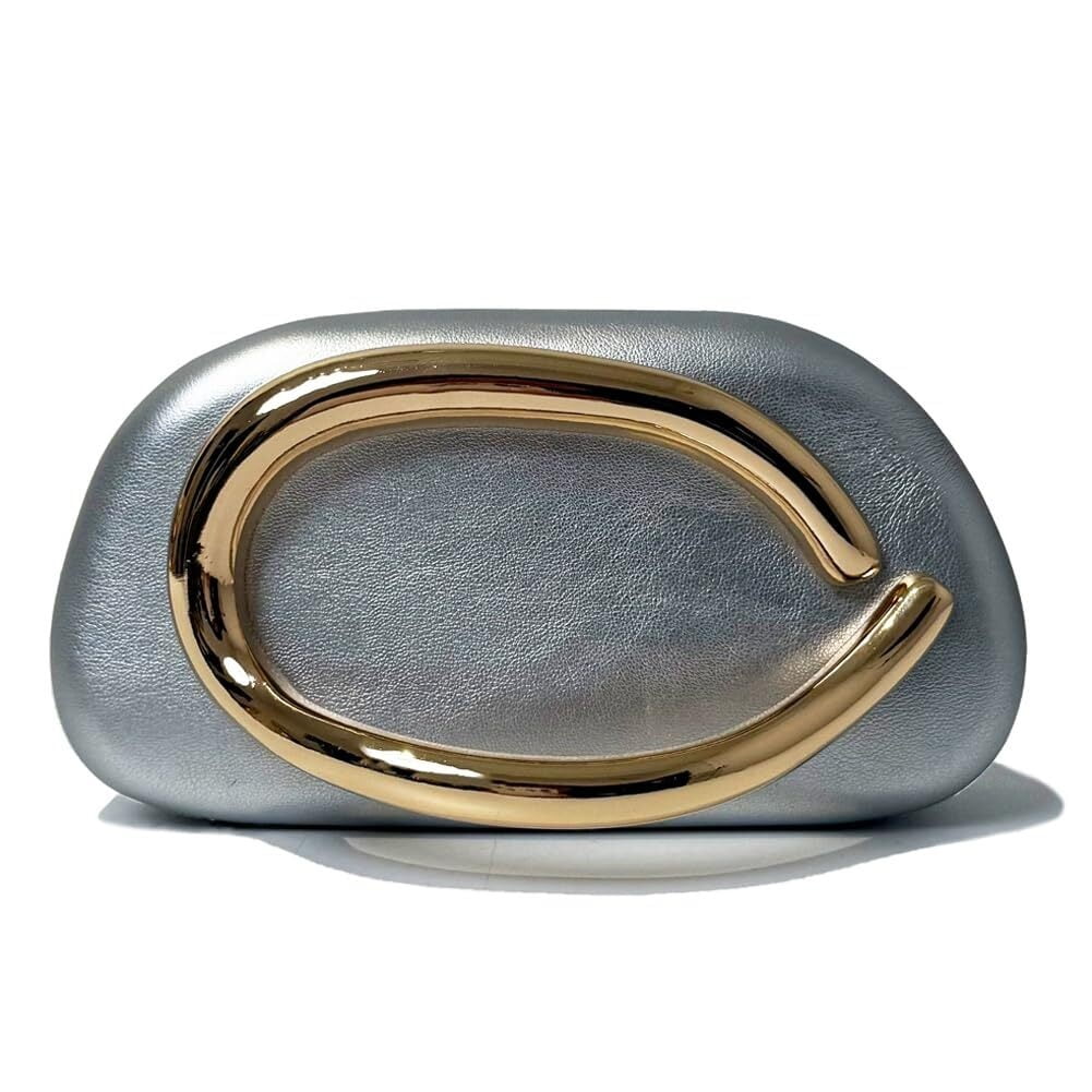 Acrylic Clutch Purse for Women Classic Round Acrylic Evening Handbag ...