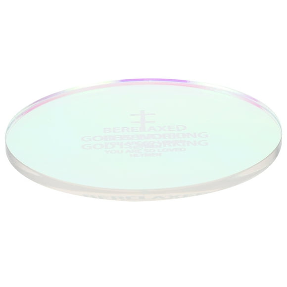 Clear Plastic Coasters