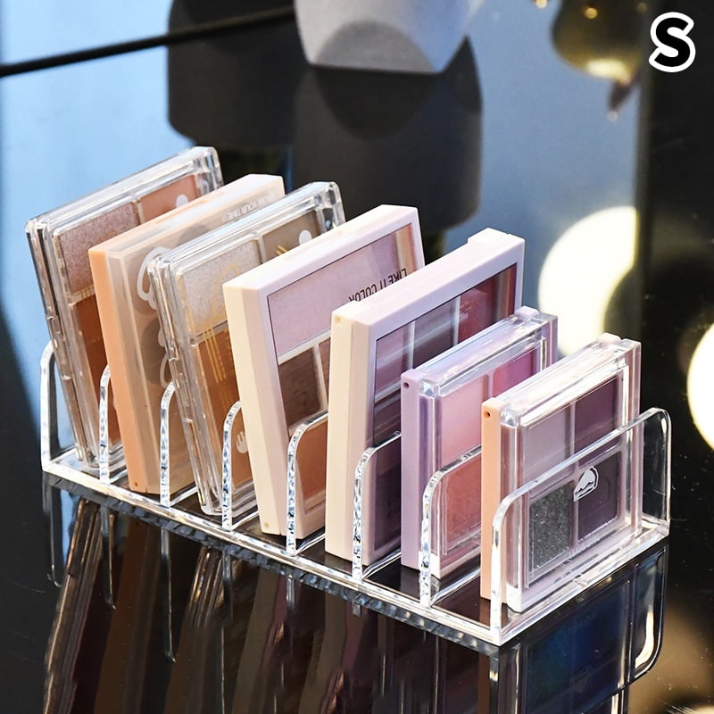 Acrylic Compact Eyeshadow Palette Organizer Display Tray Storage Box ...