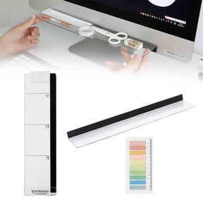 Computer Monitor Memo Board Side Panel Transparent Acrylic Screen Frame ...