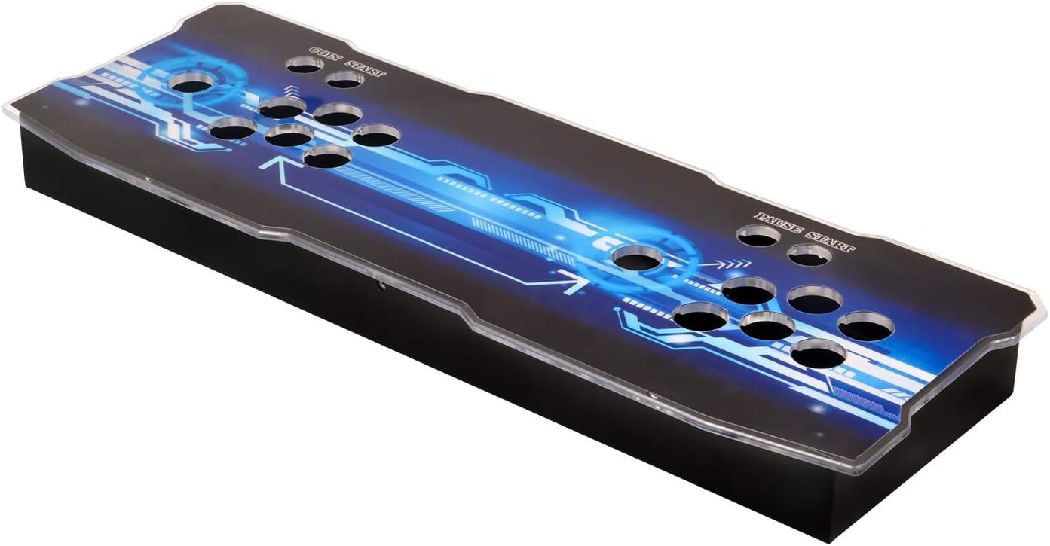 Acrylic Control Panel and Metal Arcade Case kit for 2 Player - Walmart.com