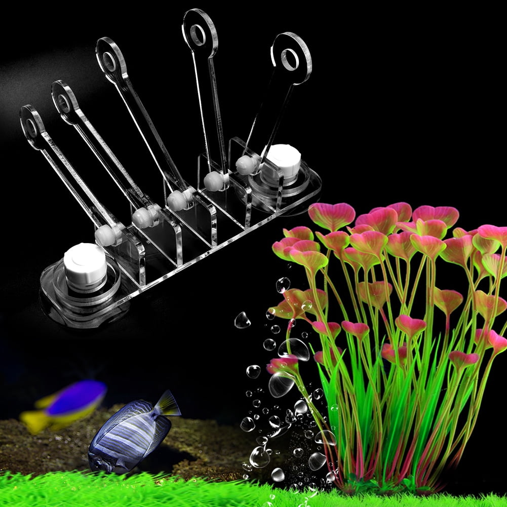 Acrylic Coral Racks Holder Five Claw Tree Shape Brackets Fish Tank ...