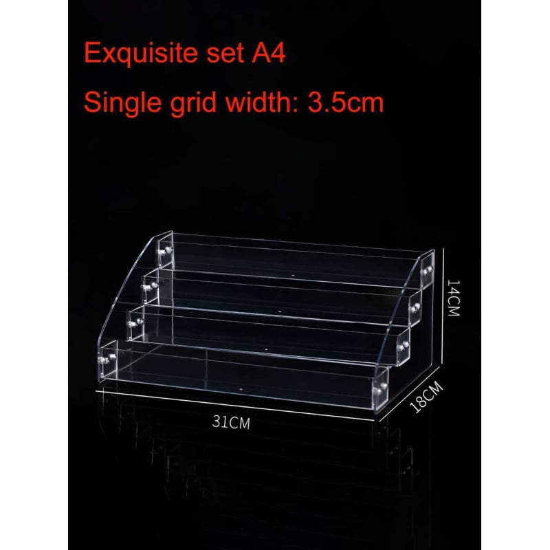 Acrylic Cosmetic Storage Rack - Multi-Layer Makeup Organizer For ...