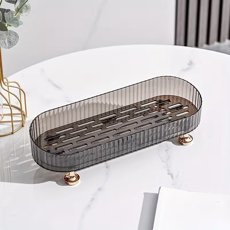 Acrylic Cosmetics and Perfume Storage Box for Bathroom Vanities and ...