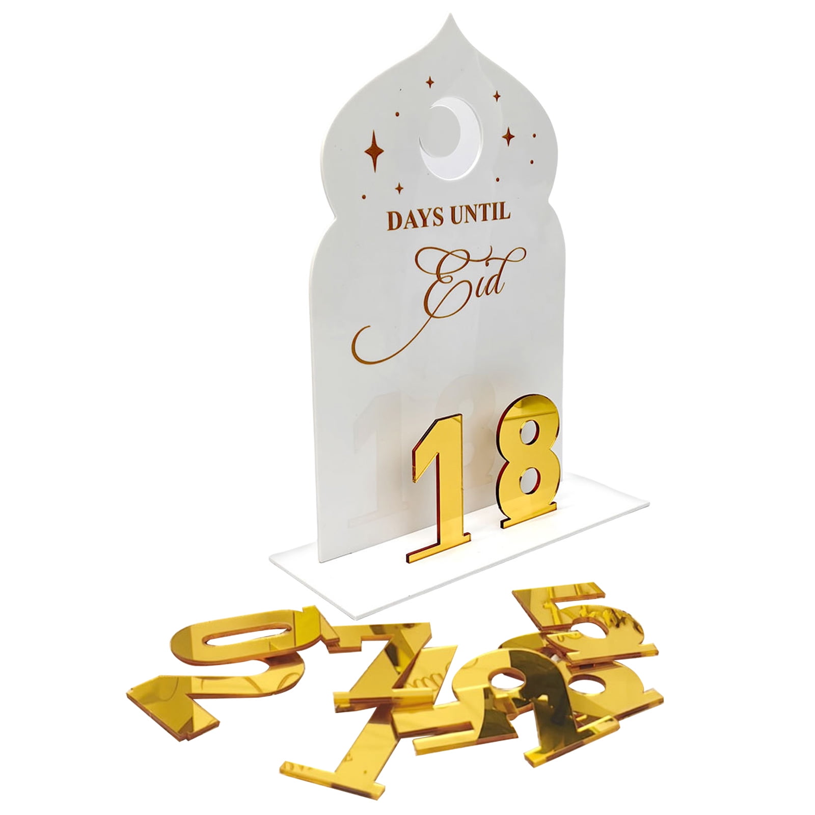 Acrylic Countdown Calendar Festival Calendar Eid Mubaraks Advent ...
