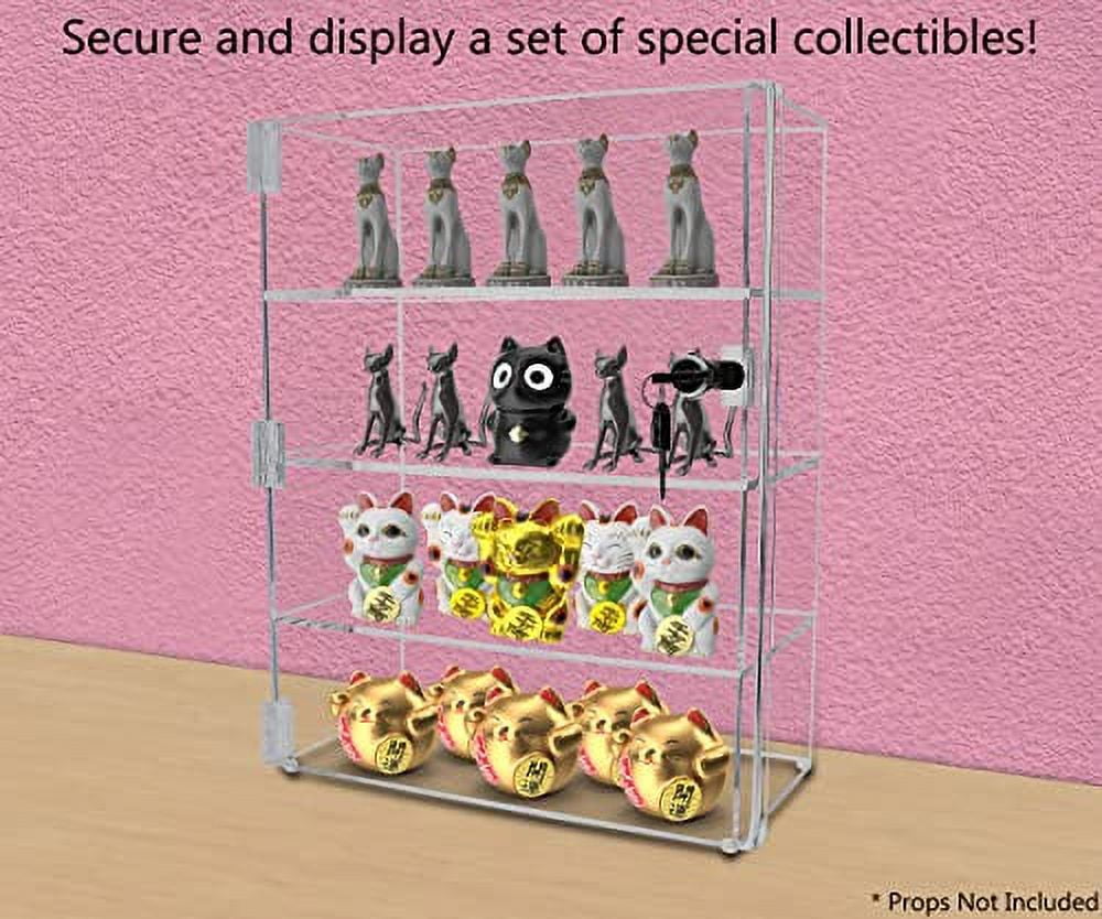 Acrylic Countertop Display Case 12" x 6" x 16" Locking Security ...