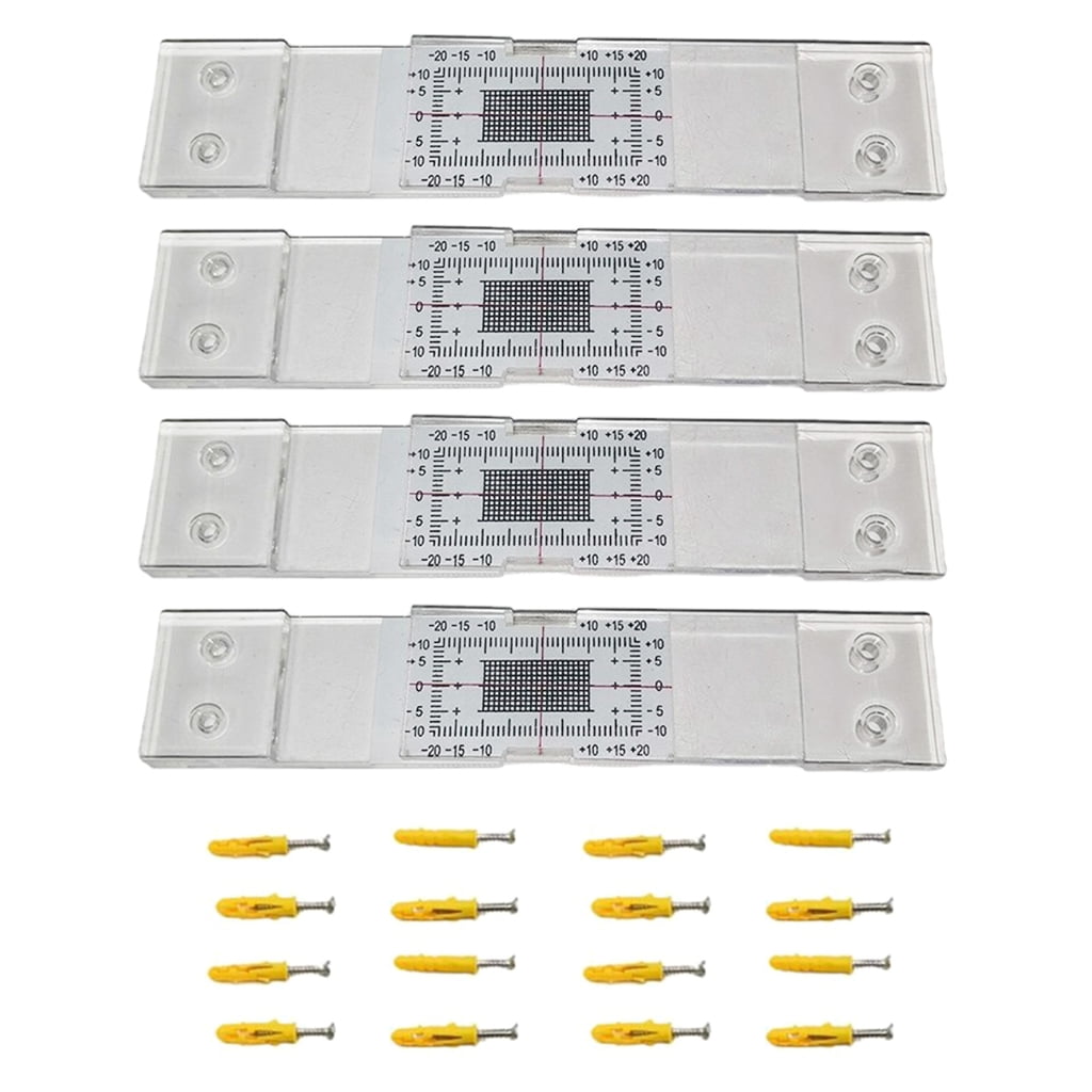 Acrylic Crack Width Gauges for Crack Monitoring for Crack Measuring ...