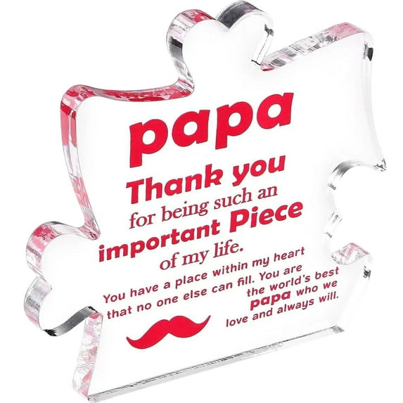 Acrylic Craft Desktop Ornament Gift to Send Parents Relatives Friends ...