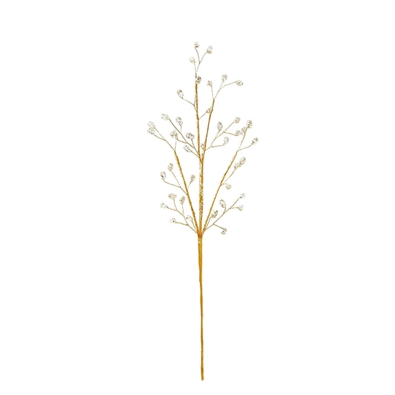 Acrylic Crystal Stem Picks Clear Fake Berry Branches Artificial ...