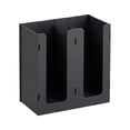 Acrylic Cup Dispenser Double Compartment Scratch Resistant Easy Clean ...