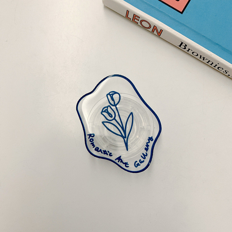 Acrylic Cute Sheep Tulip Universal Grip Tok Phone Holders Furry Stand ...