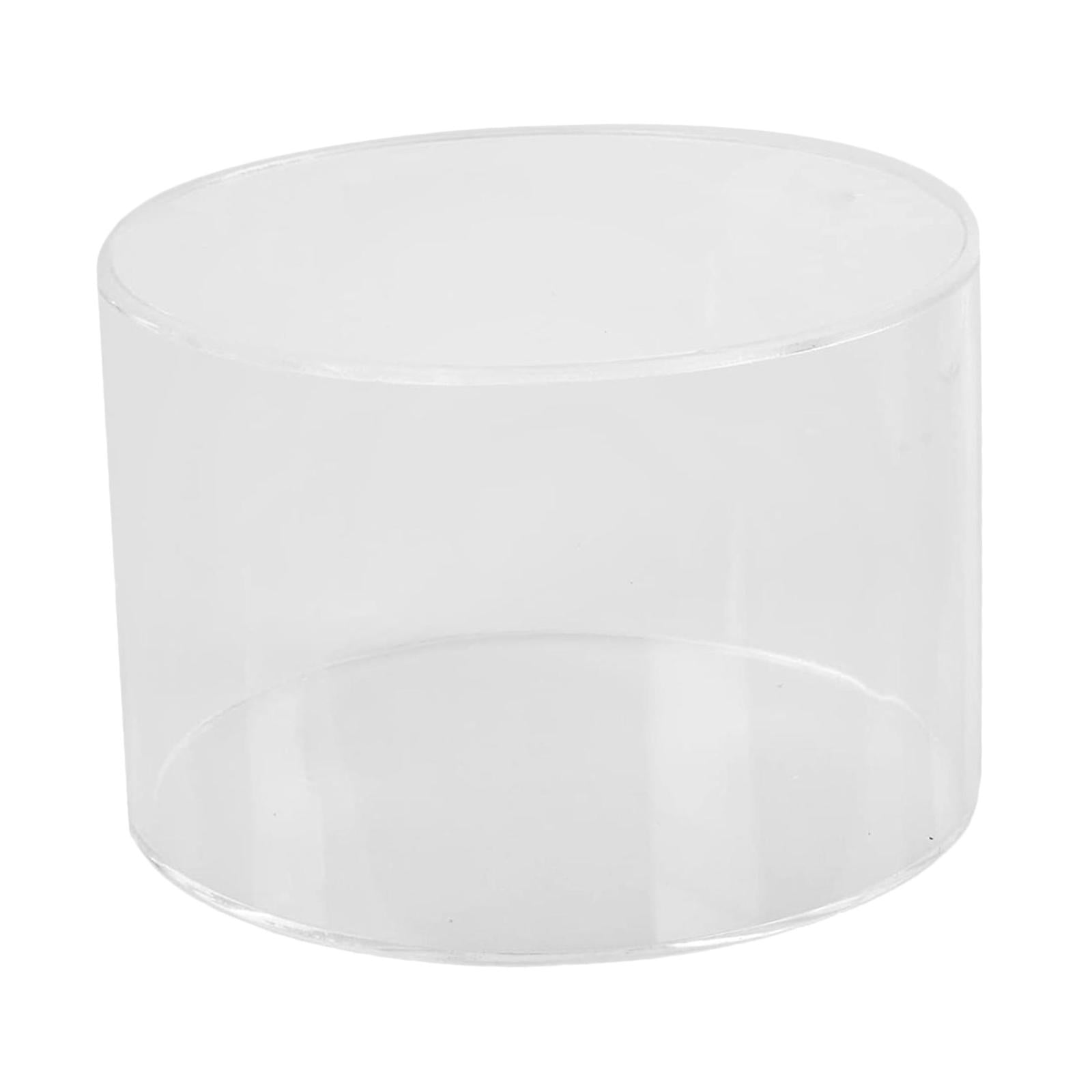 Acrylic Cylinder Display Riser Round Decoration Cake Tier for Birthday ...