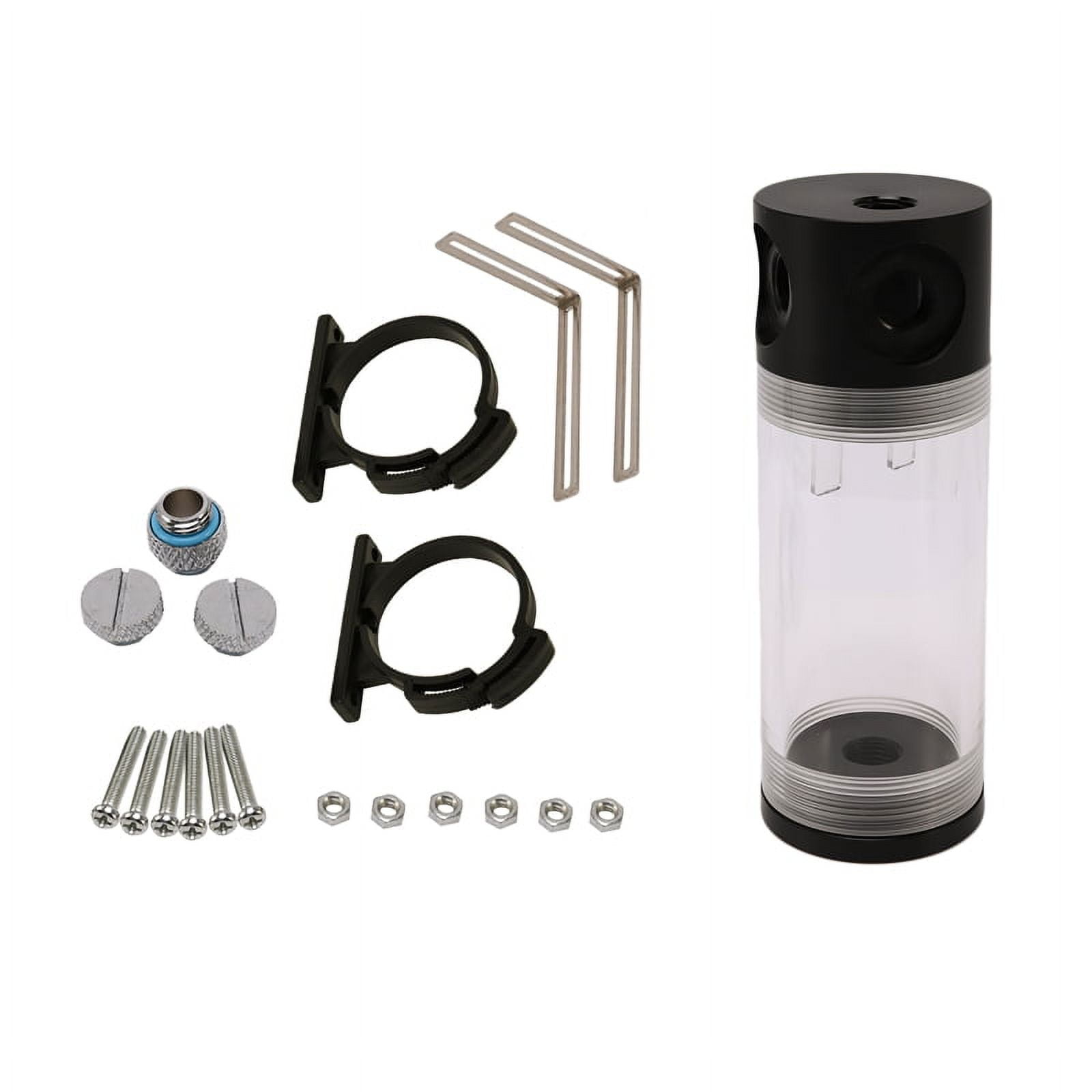 Acrylic Cylinder Reservoir Water Tank G1/4 50Mm X 140Mm For Pc Liquid ...