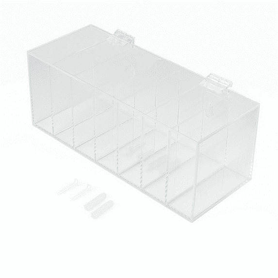 Acrylic Day Dot Dispenser, 7-Slot Sticker Roll Dispenser Holder, Clear ...