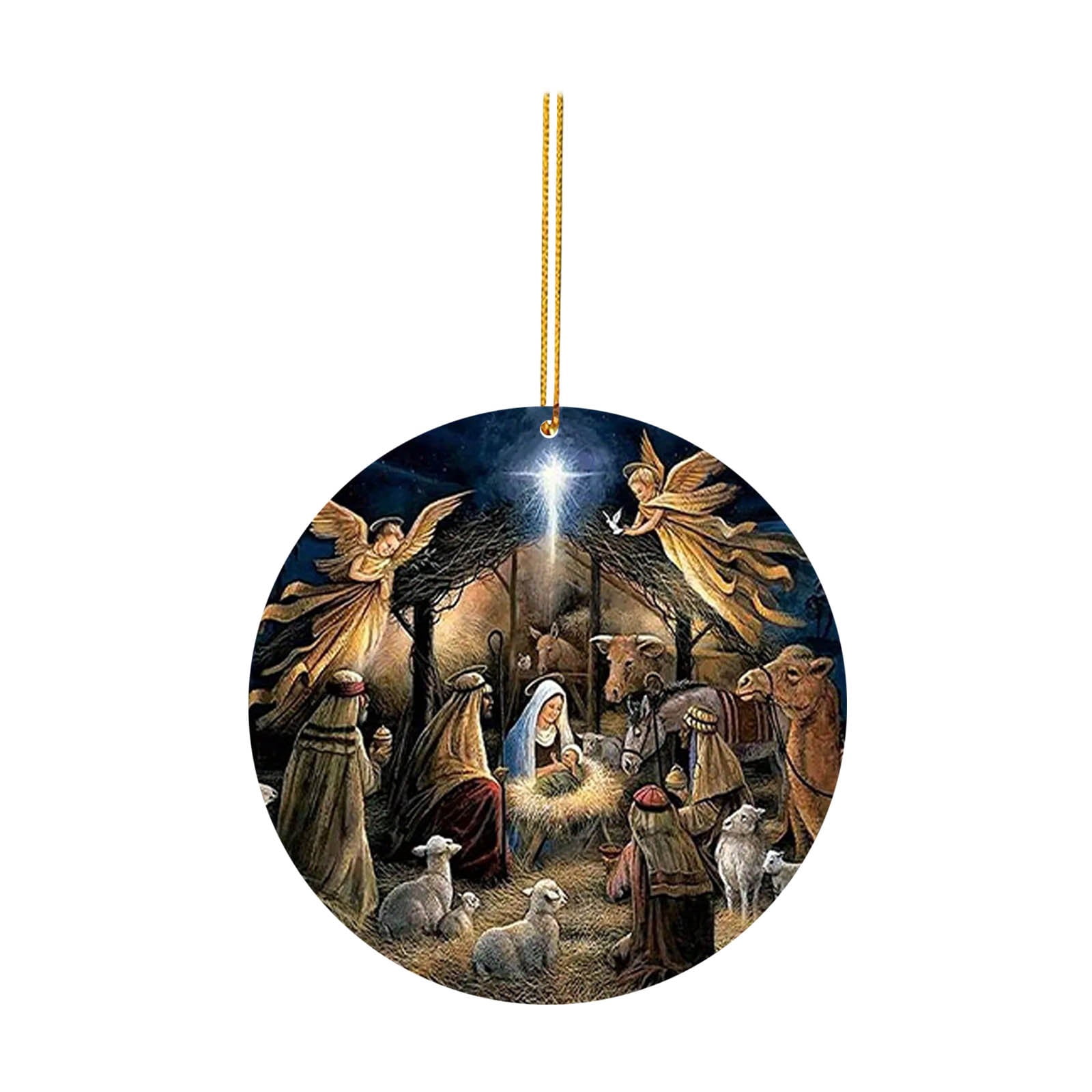Acrylic Decorative Pendant Holiday Pendant Indoor And Outdoor Festival ...