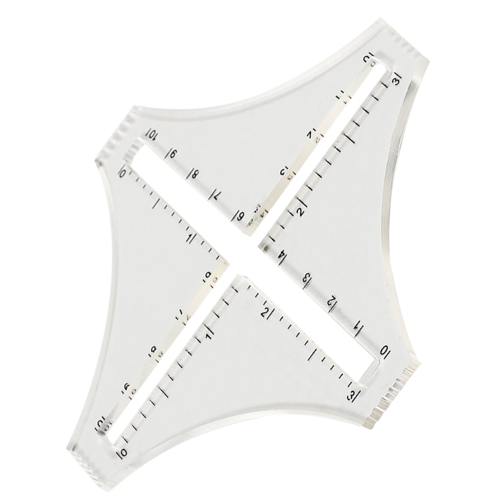 Acrylic Density Ruler Wool Sample Gauge Durable Ruler Exquisite ...