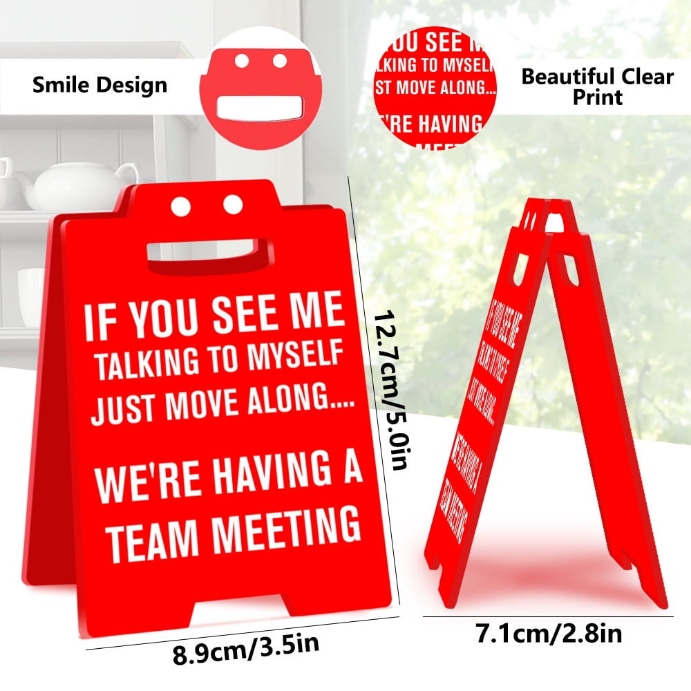 Acrylic Desk Arrangement, Office Colleague Prank Gift with Spoof Design ...