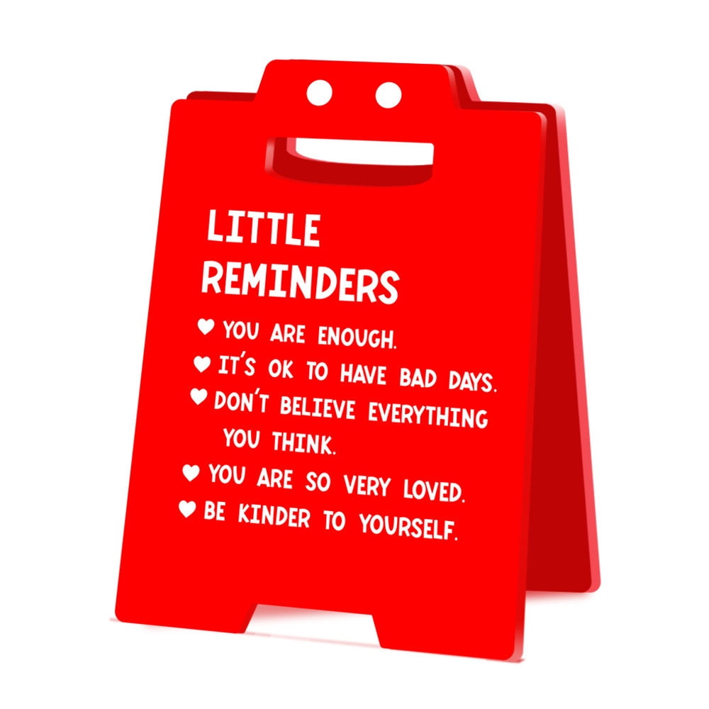 Acrylic Desk Encouragement Sign, Funny Office Motivational Sign for ...