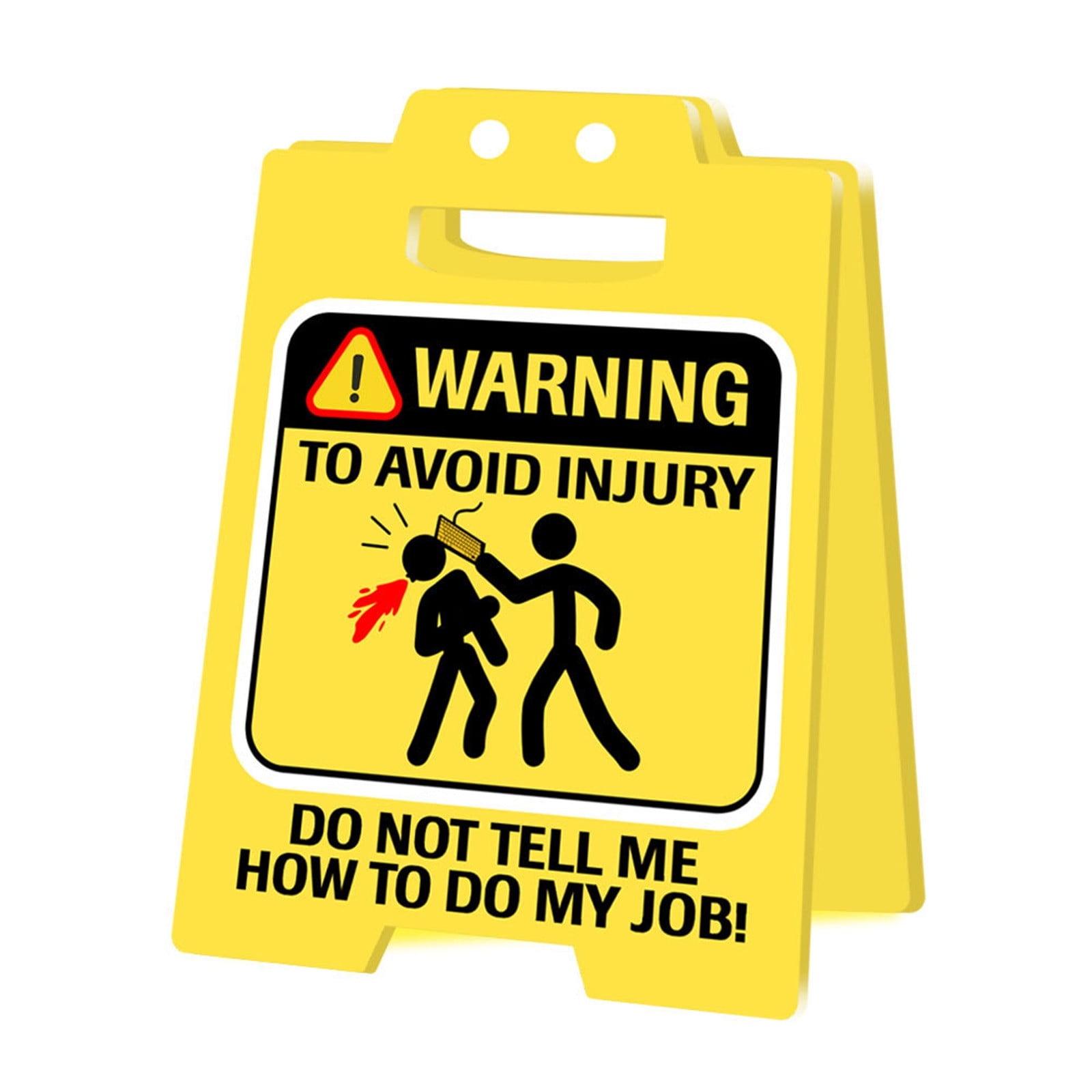 Acrylic Desk Motivational Sign Office Prank Gift Positive Reminder ...