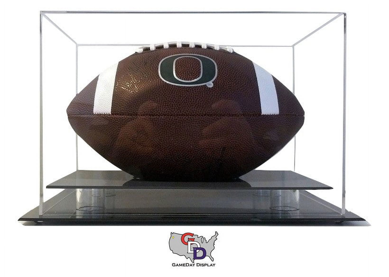 Acrylic Desk or Table Top Full Sized Football Display Case by GameDay ...
