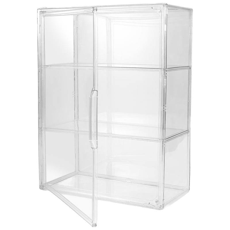 Acrylic Desktop Organizer Box High Transparent Multi-Function Display ...