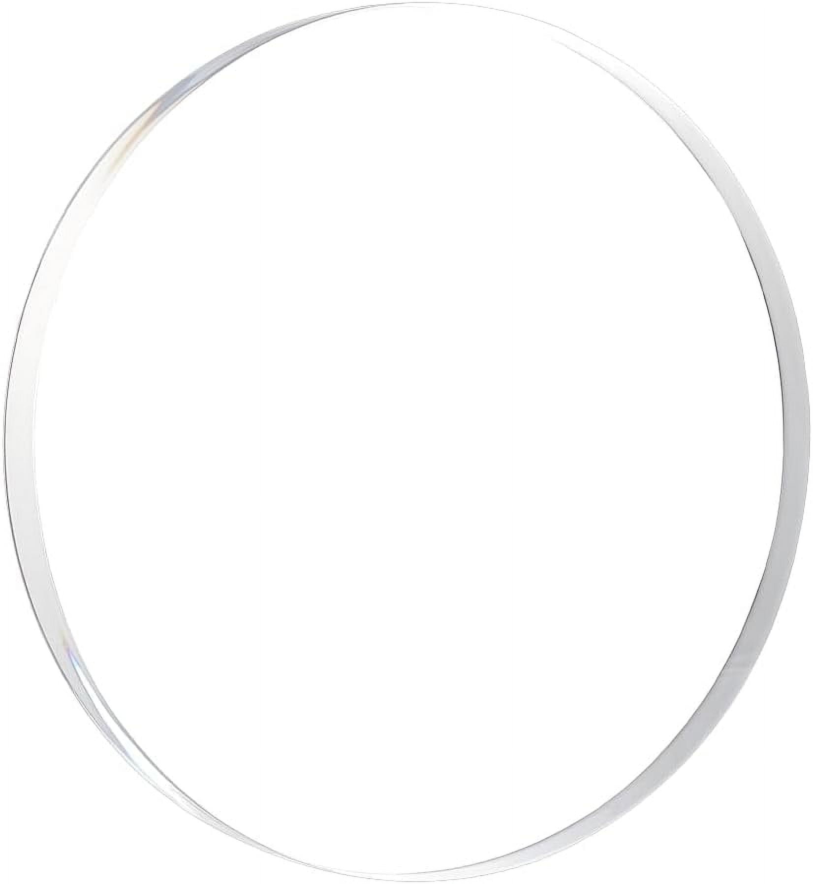 Acrylic Disc Display Block 8" Diameter Acrylic Display Pedestal Display ...