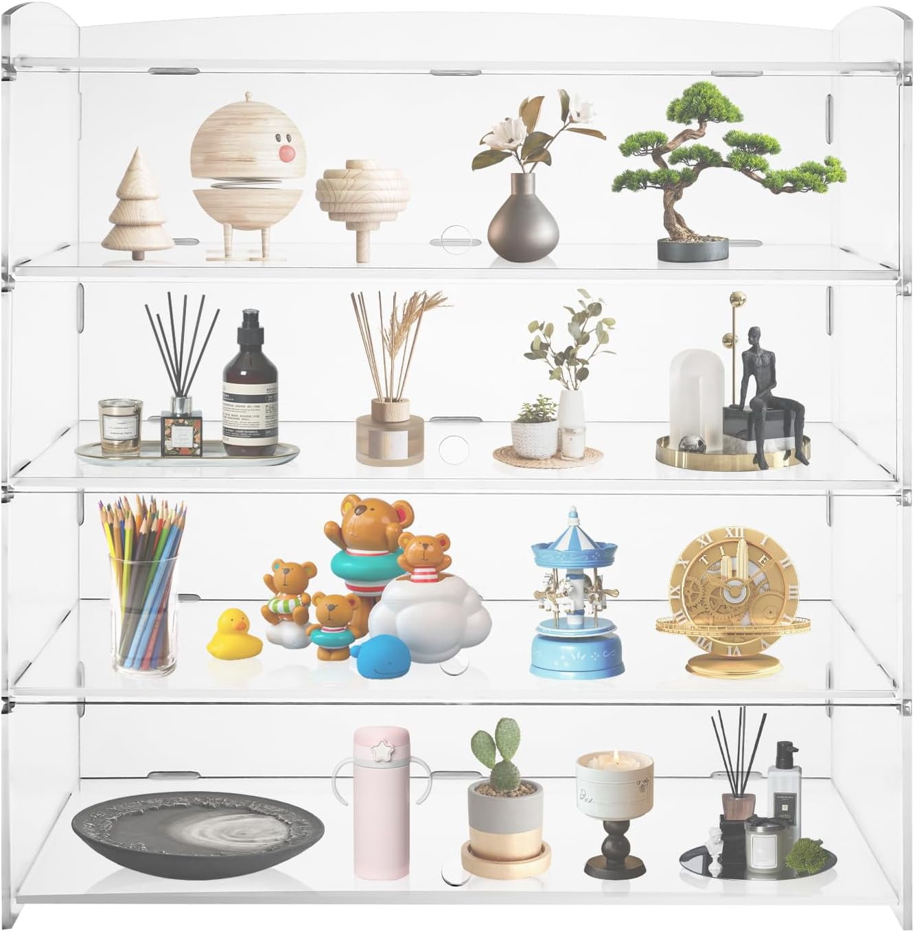 Acrylic Display Box Case Clear, Bakery Countertop Acrylic Display ...