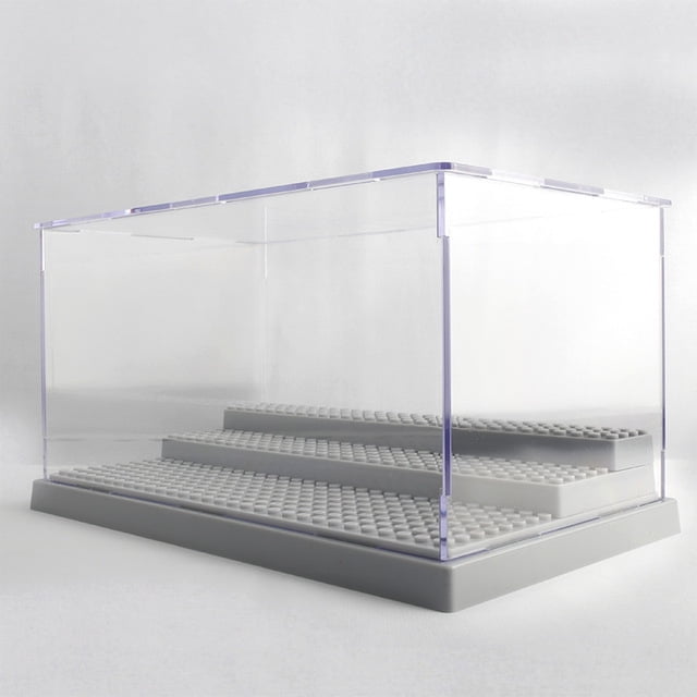 Acrylic Display Box for Minifigure, Display Case Showcase for Building ...