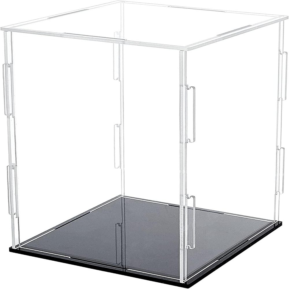 Acrylic Display Box for Model Toy Display Clear 11x11x0.2cm - Walmart.com