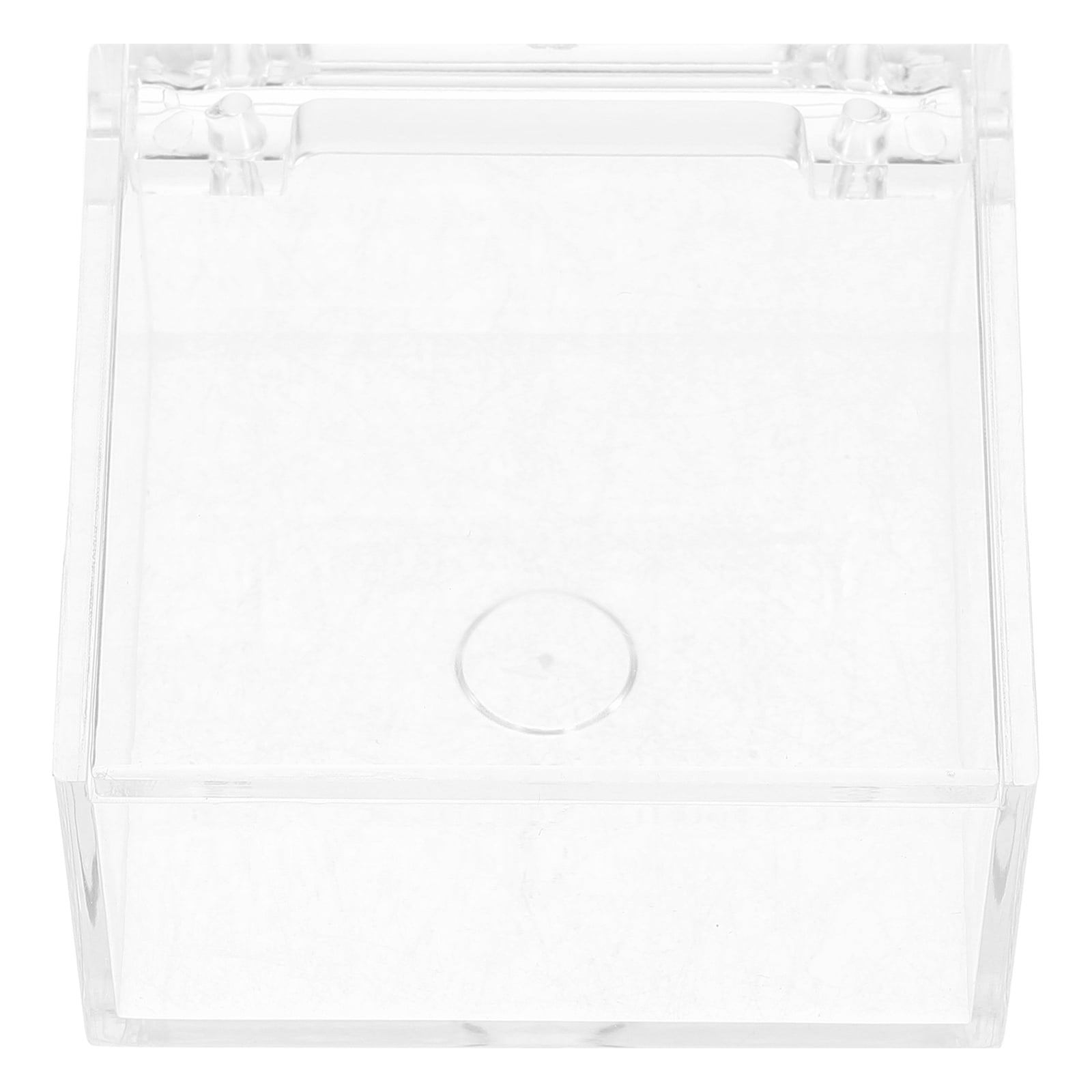 Acrylic Display Box with Lid Clear Cube Storage Case for Jewelry Craft ...
