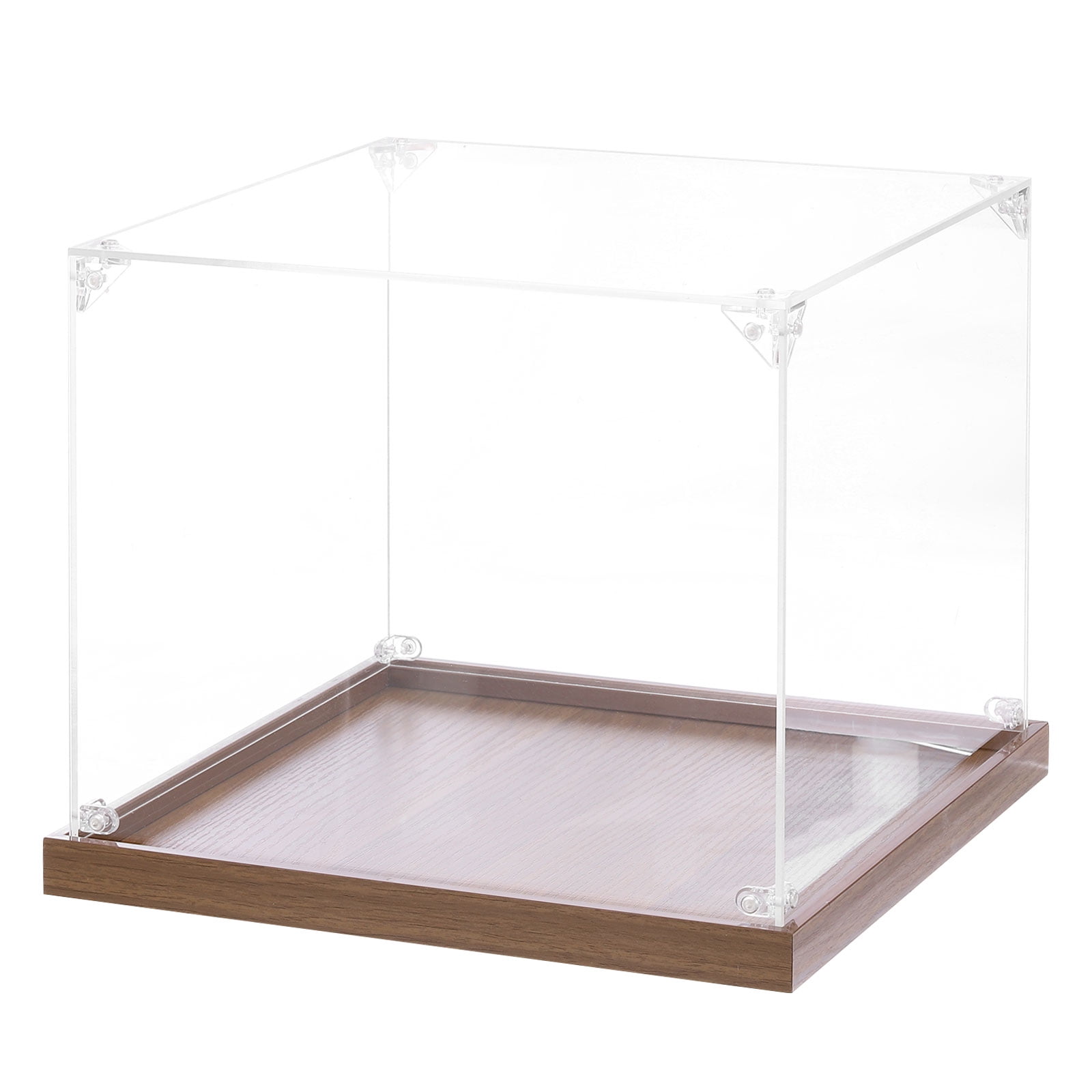 Acrylic Display Case, 10''x10''x8'' Clear Display Box Assemble ...