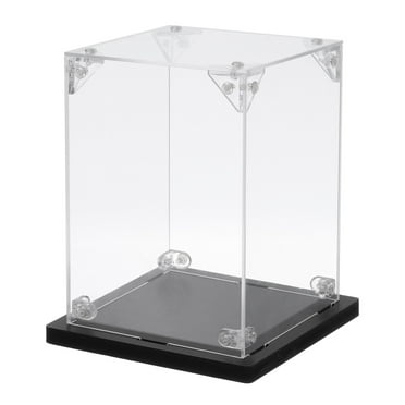 Transparent Plymor Clear Acrylic Display Case with Hinged Lid, 6x6x6 ...
