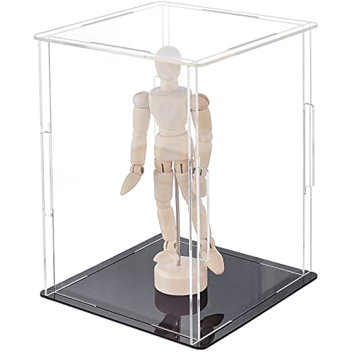 Acrylic Display Case 6x6x4.5 Inch Display Box Assemble Dustproof ...