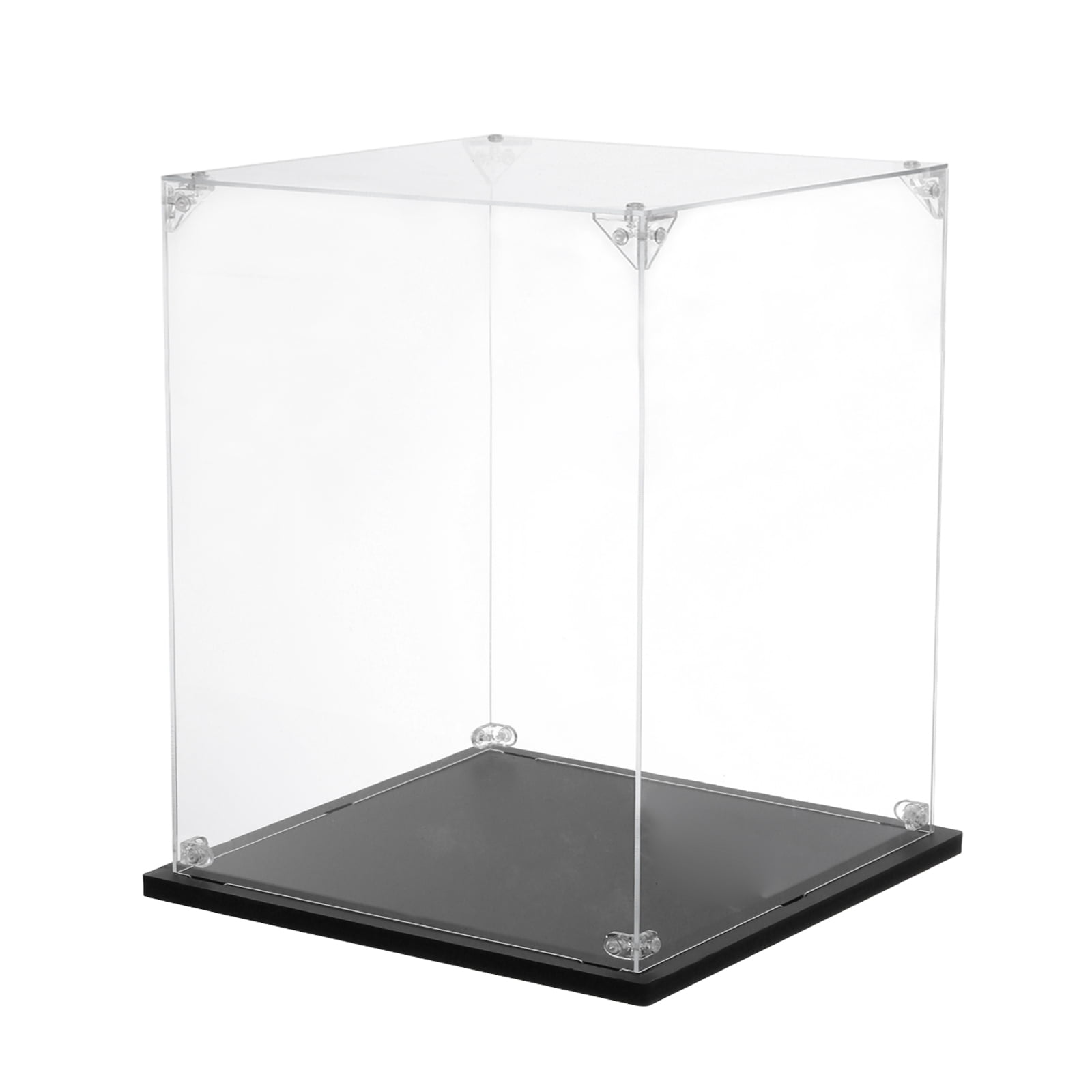 Acrylic Display Case, 8''x10''x8'' Clear Assemble Display Box Storage ...