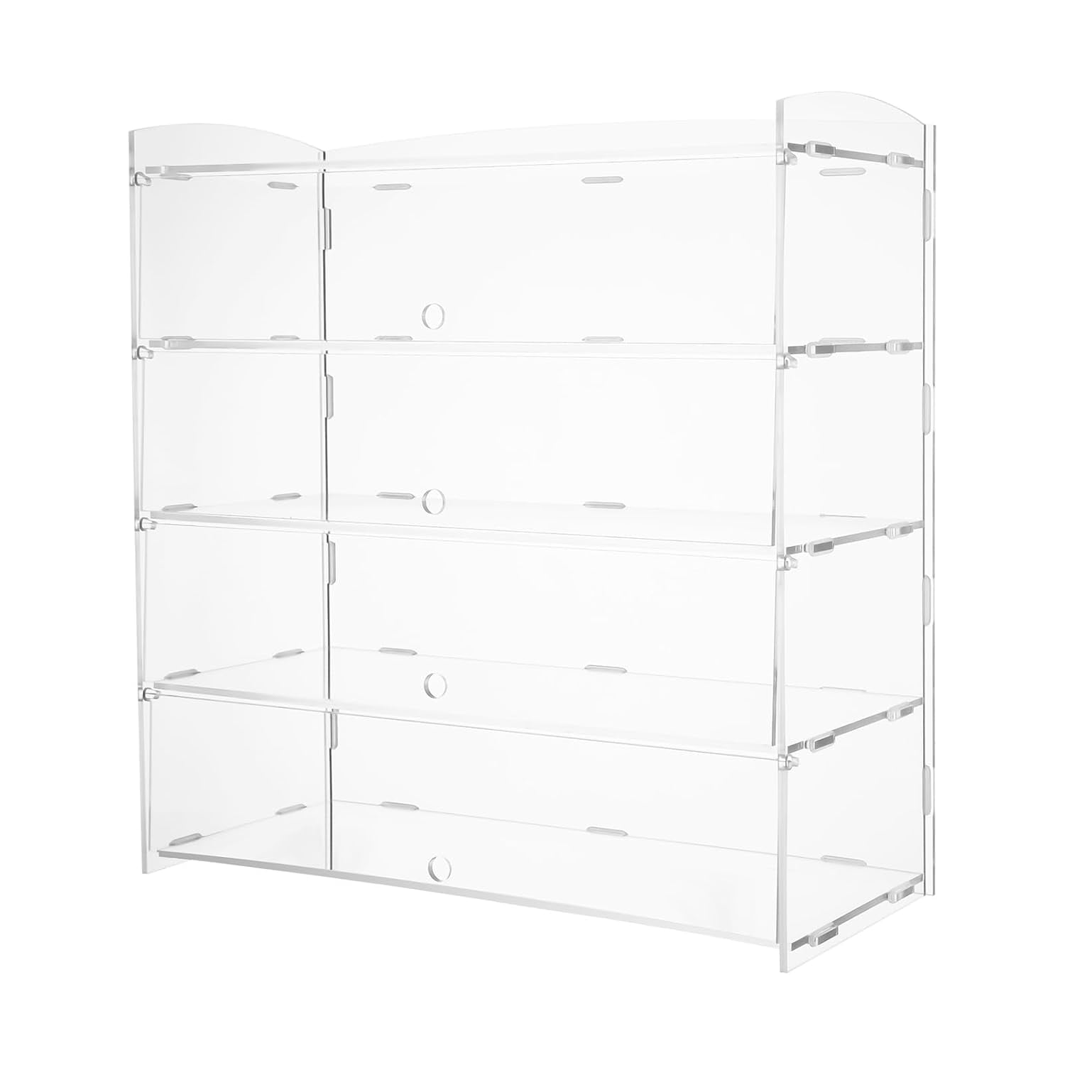 Acrylic Display Case , Clear Acrylic Display Boxes with Door and Shelf ...
