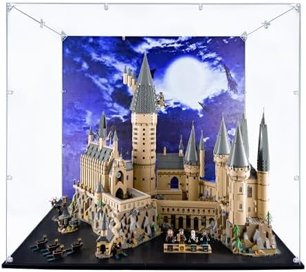 Acrylic Display Case Compatible for Lego Harry Potter Castle #71043 ...