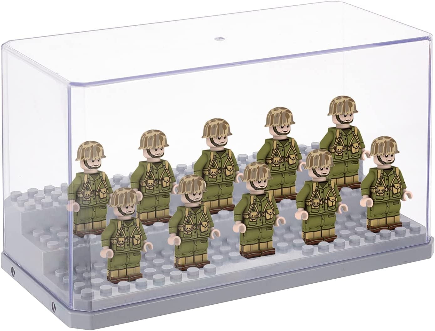 Acrylic Display Case Display Case for Minifigure Action Figures Blocks ...