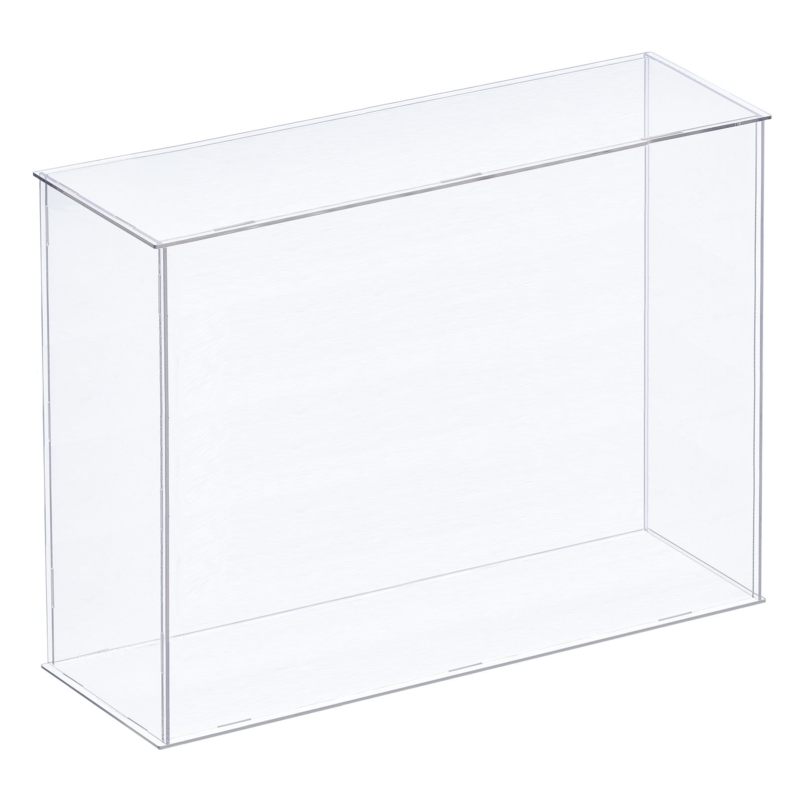 Acrylic Display Case Plastic Box Cube Storage Box Transparent Assemble ...