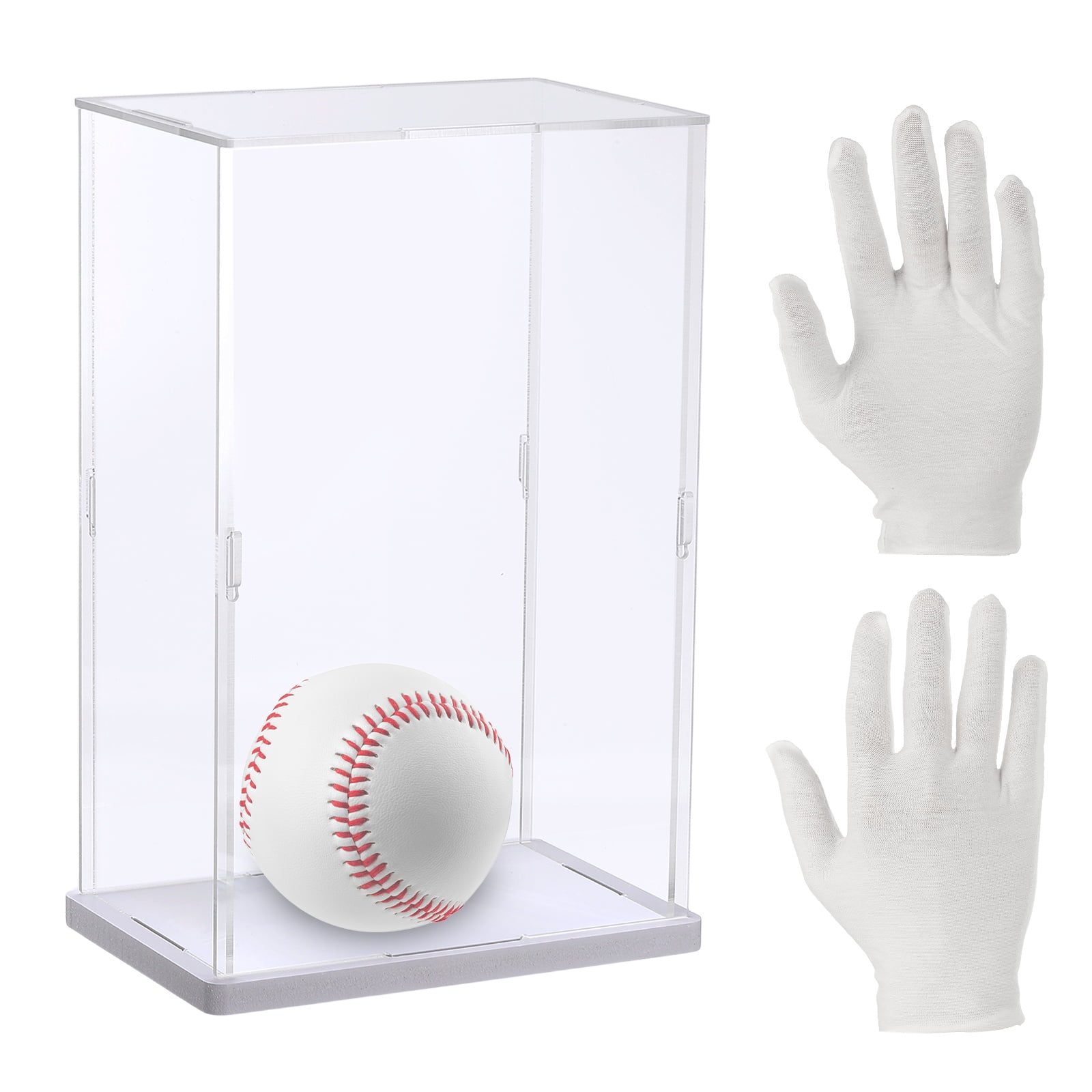 Acrylic Display Case for Collectibles Assemble, 4x6x10inch Clear ...