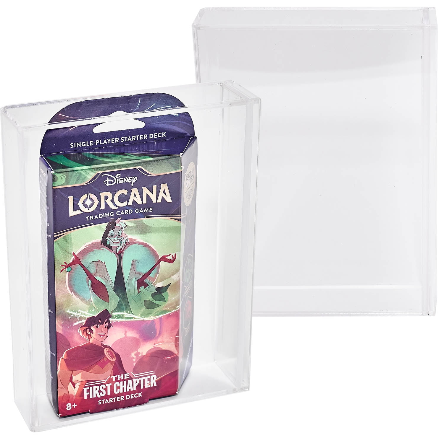 Acrylic Display Case for Disney Lorcana Starter Deck Boxes Premium UV ...