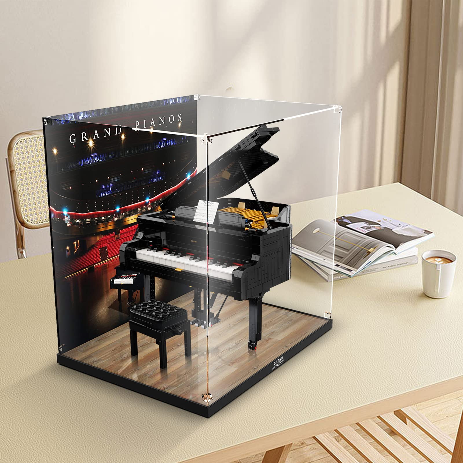 Acrylic Display Case for Lego 21323 Grand Piano (ONLY Display Case, the ...