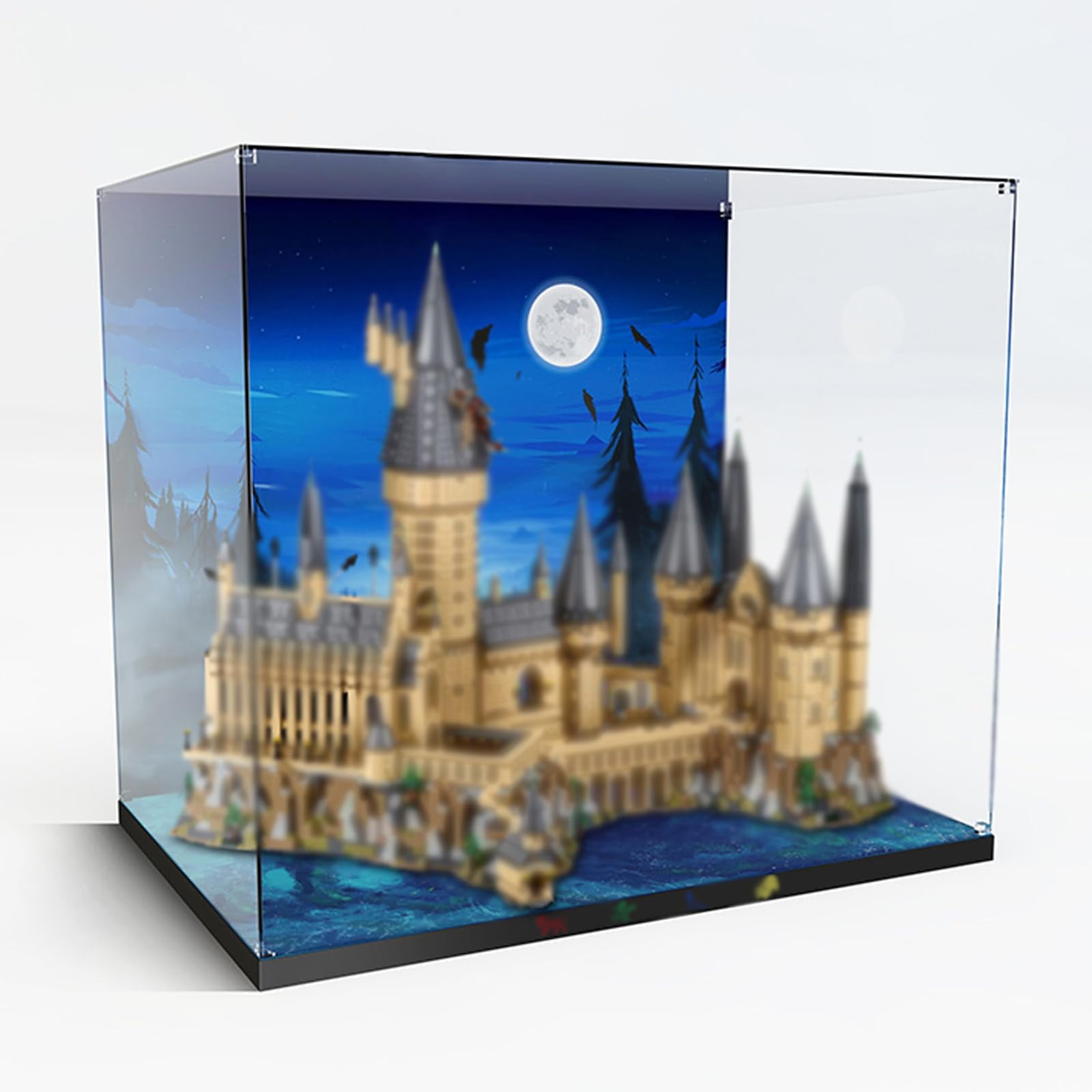 Acrylic Display Case for Lego 71043 Hogwarts Castle (ONLY Display Case ...