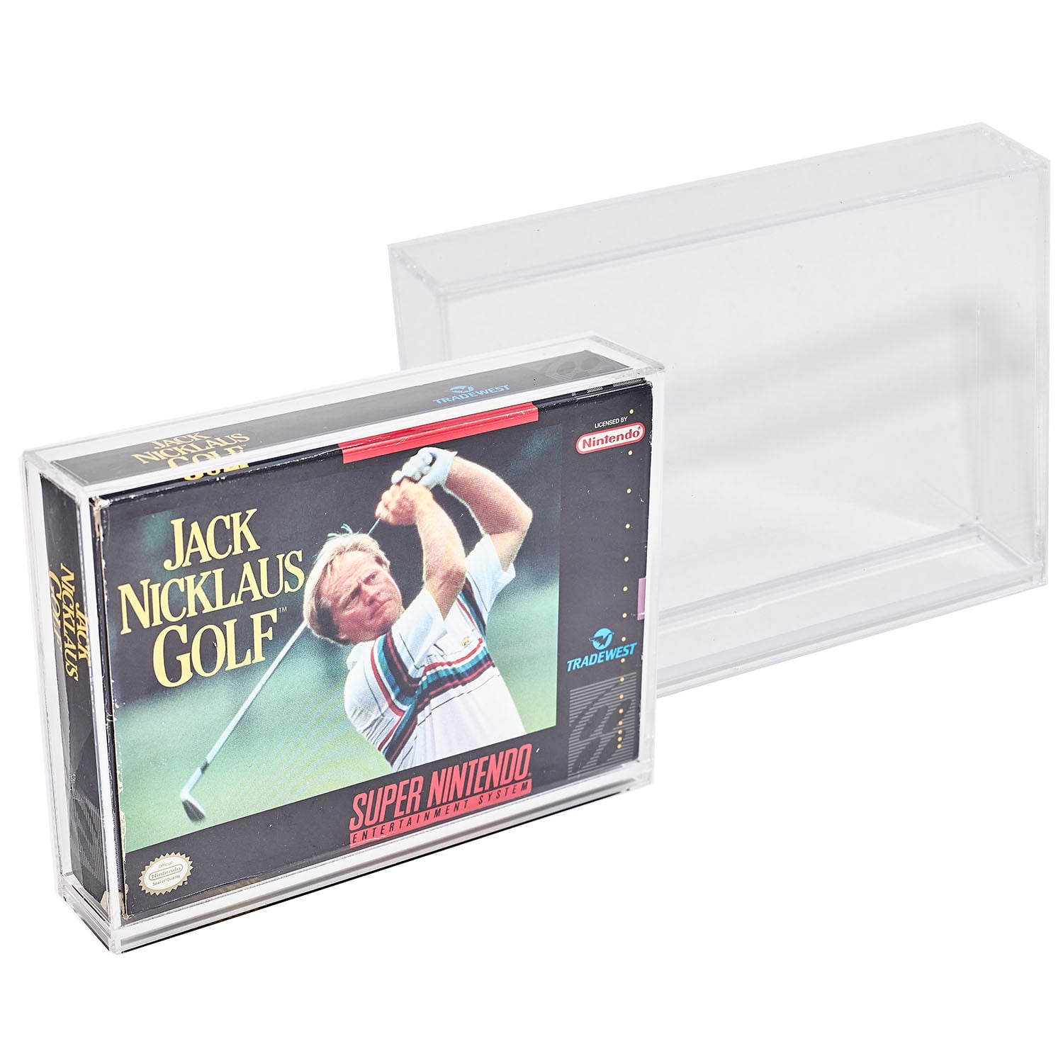 Acrylic Display Case for N64 & SNES Super Nintendo Boxes Premium UV ...