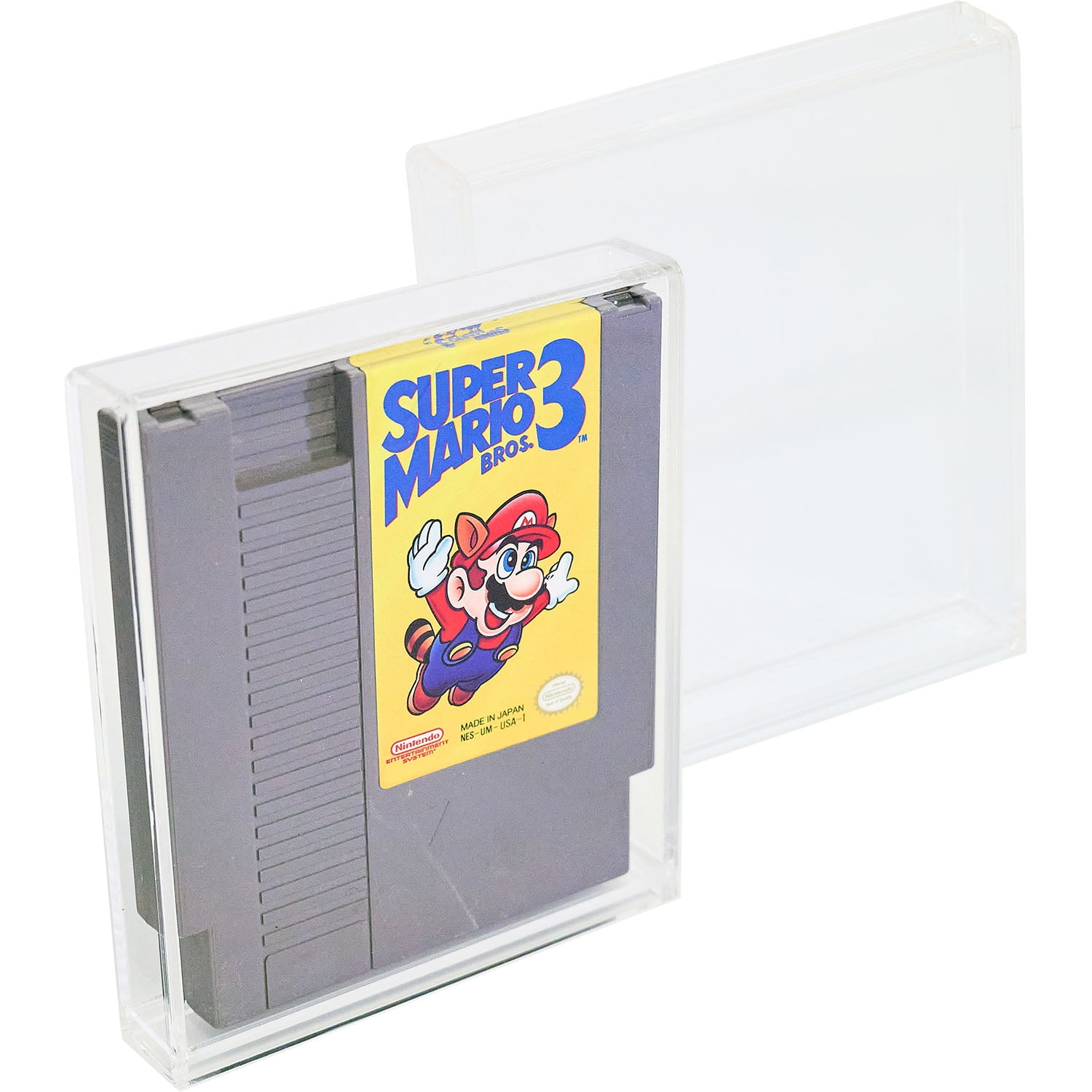 Acrylic Display Case for Nintendo Game Cartridges NES Premium UV ...