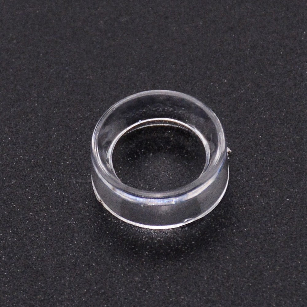 Acrylic Display Frame for Ball Diaplay Flat Round Clear 1.6x0.6cm Inner ...