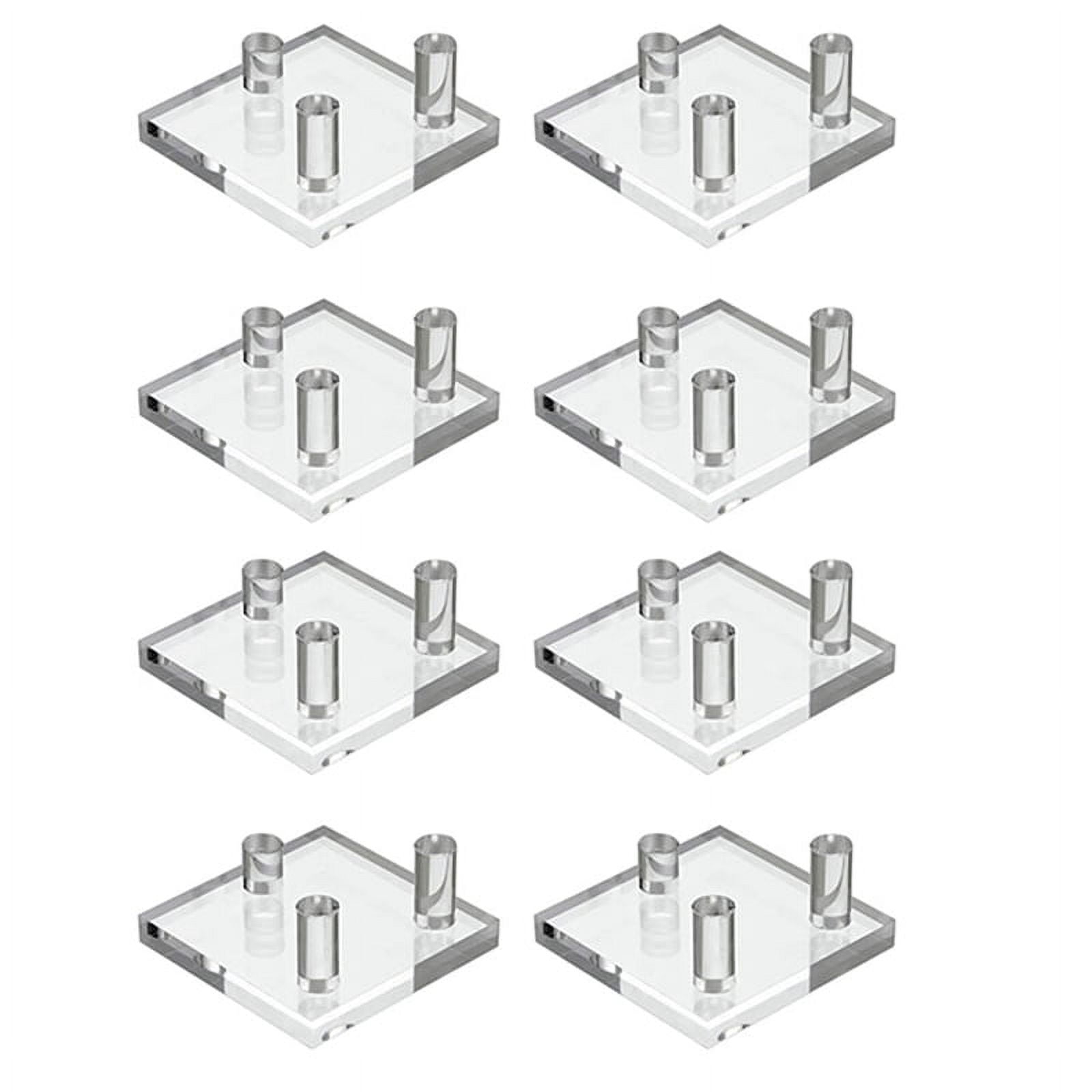 Acrylic Display Holder 8 PCS Clear Display Easel Stands for Fossil ...