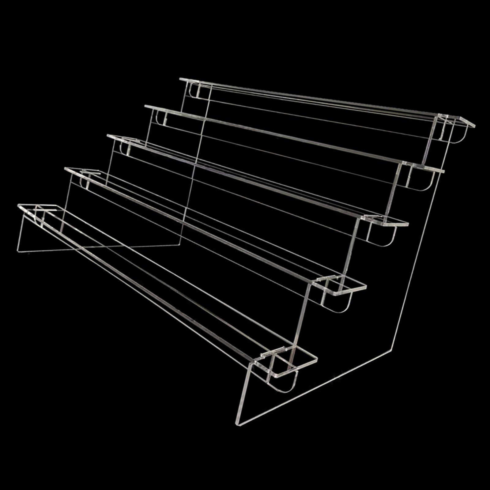 Acrylic Display Stand 1-4 Tiers Acrylic Display Risers Display Shelf ...